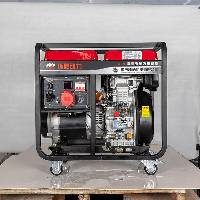 Vertical Single Cylinde 5kW Overload Protection Capability Diesel Generator