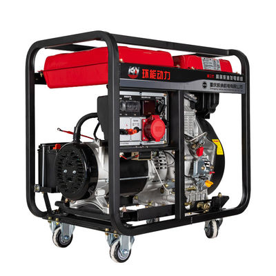 220V 3 Phase Mobile Small Three Phase Diesel Powered Generator